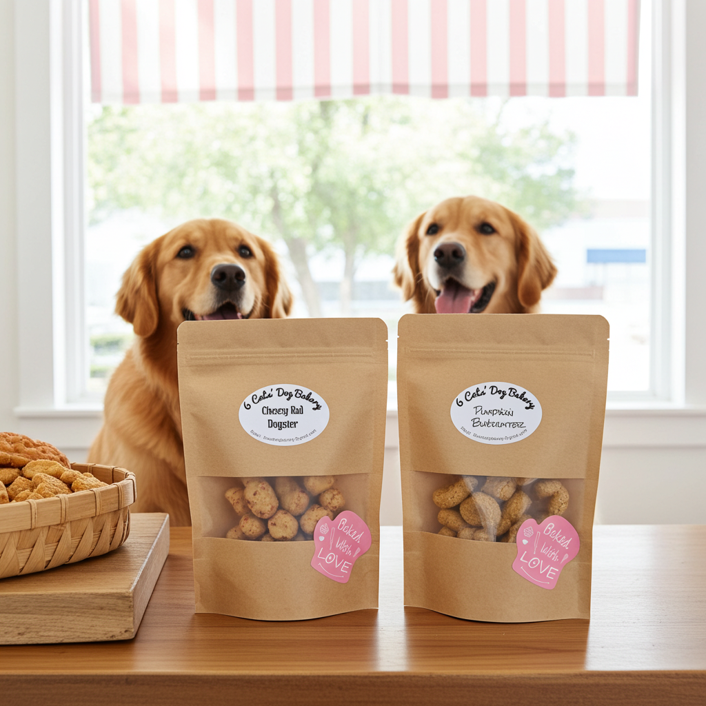 All Natural Treats | Human Grade Dog Treats | 6 Cats' Dog Bakery